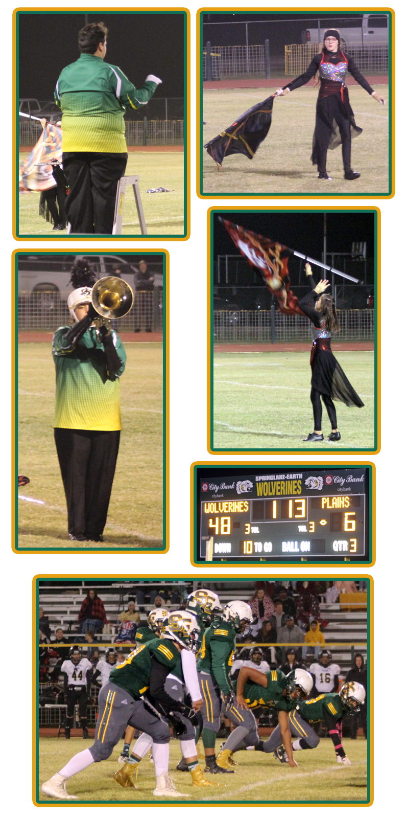 Springlake-Earth High School | Wolverines vs Plains